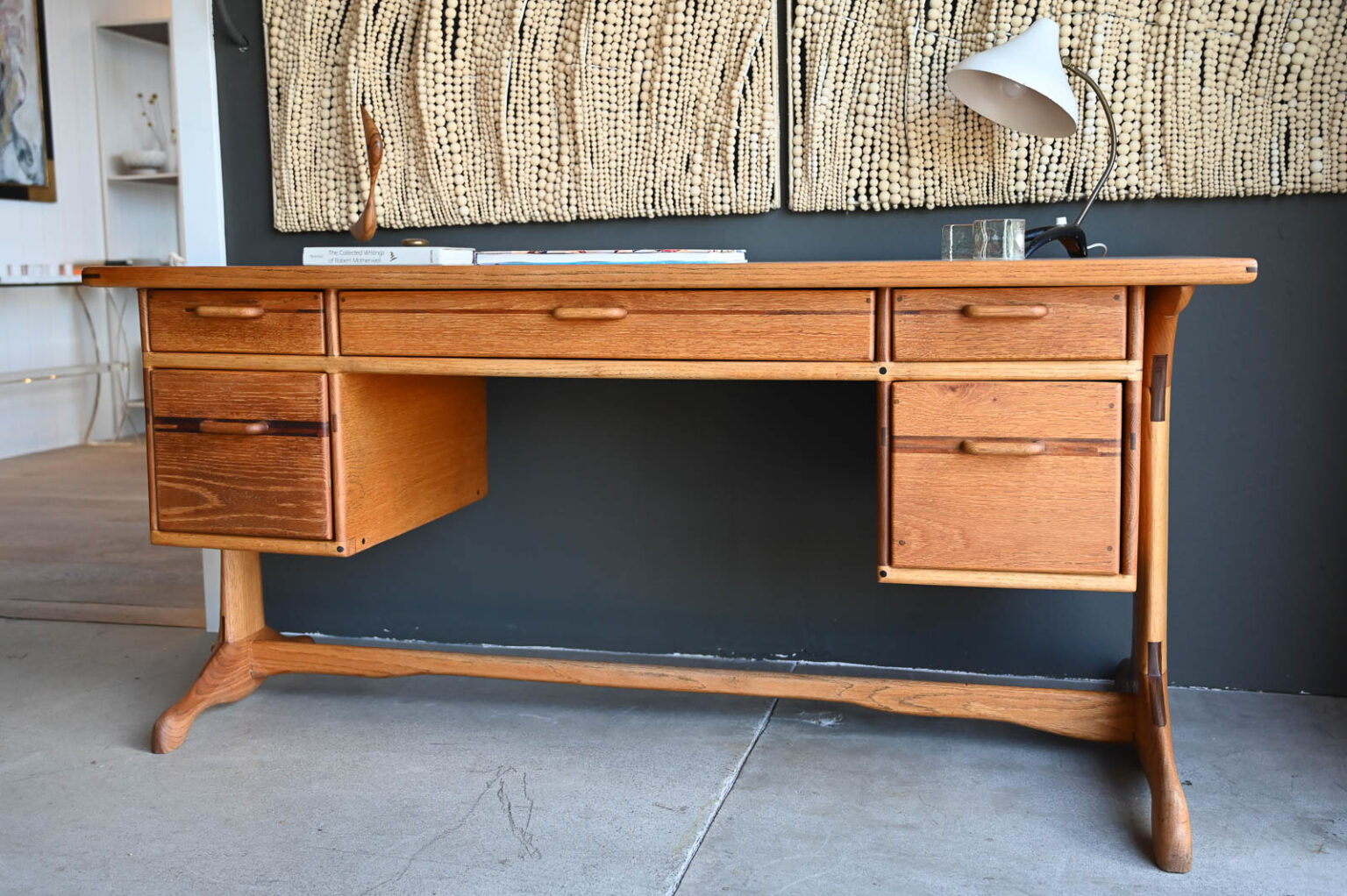 Bespoke Desk by Robert Squire Bierbaum, 1995 - Authentic Mid Century ...