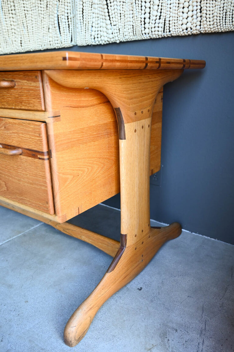 Bespoke Desk by Robert Squire Bierbaum, 1995 - Authentic Mid Century ...