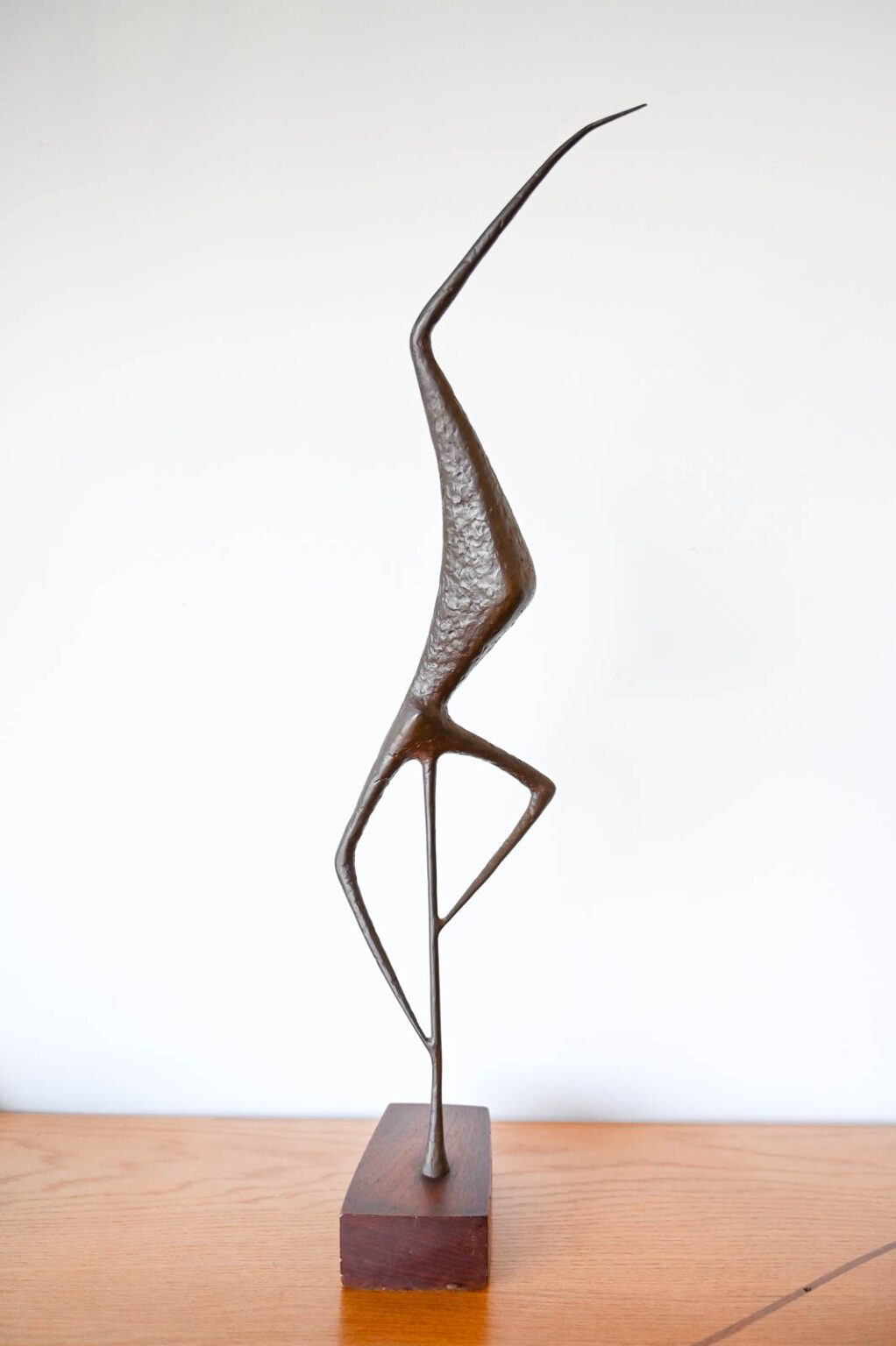 Jack Boyd Modernist Bronze Sculpture, ca. 1965 - Authentic Mid Century ...