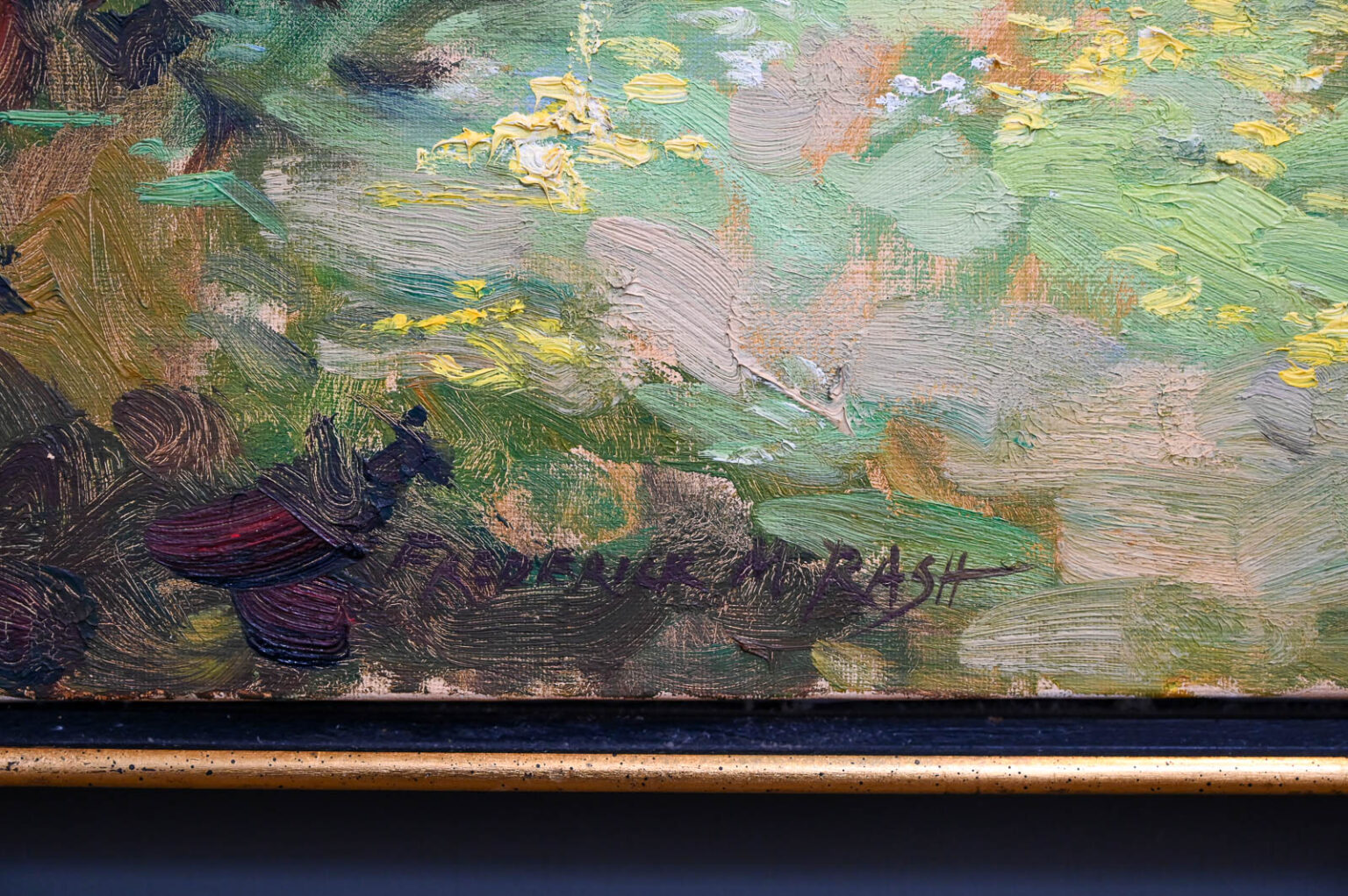 California Impressionist Oil Painting by Frederick Milton Rash, (1919 ...