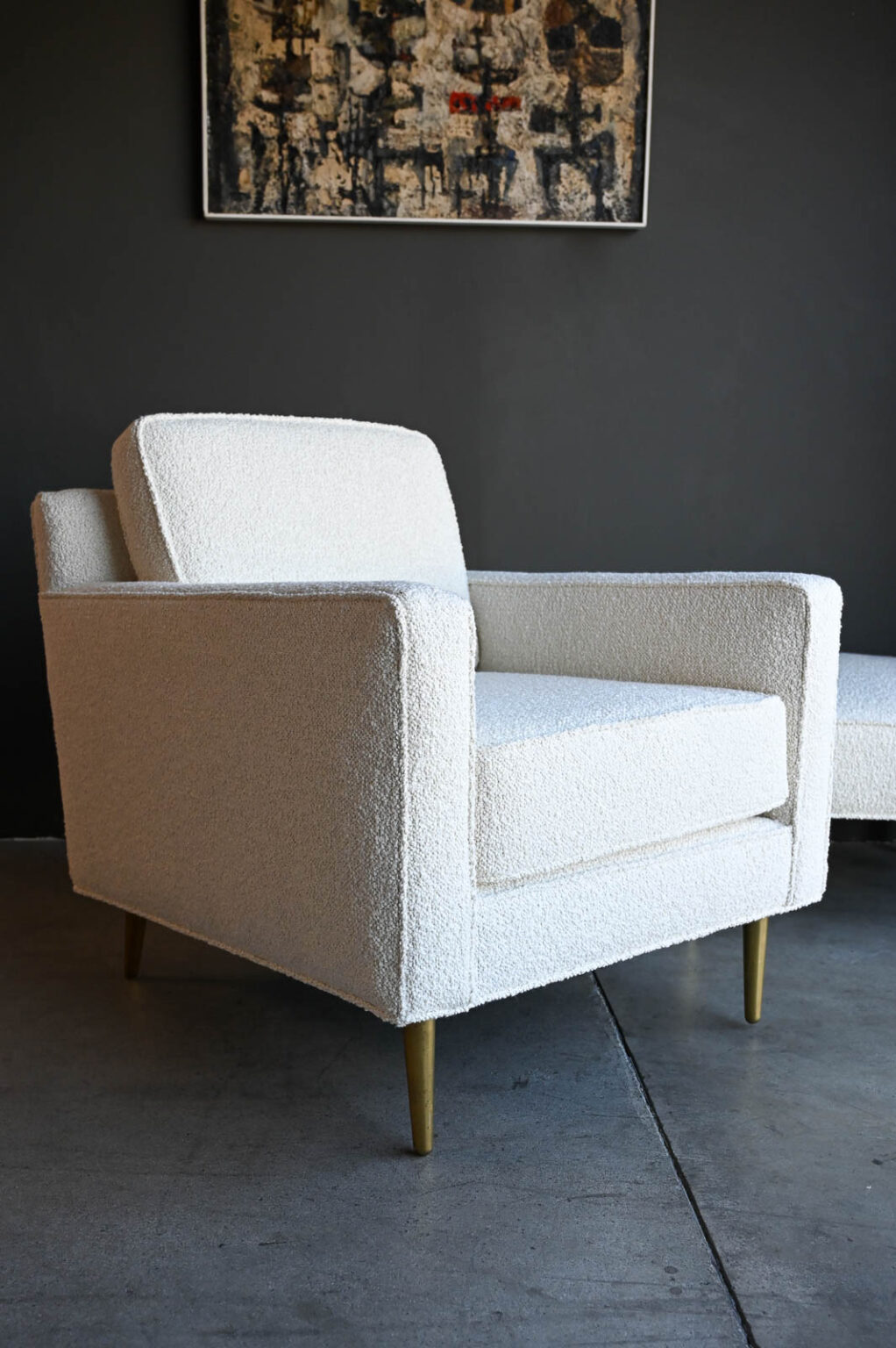 Edward Wormley for Dunbar Lounge Chair and Ottoman 4872A, ca. 1950 ...