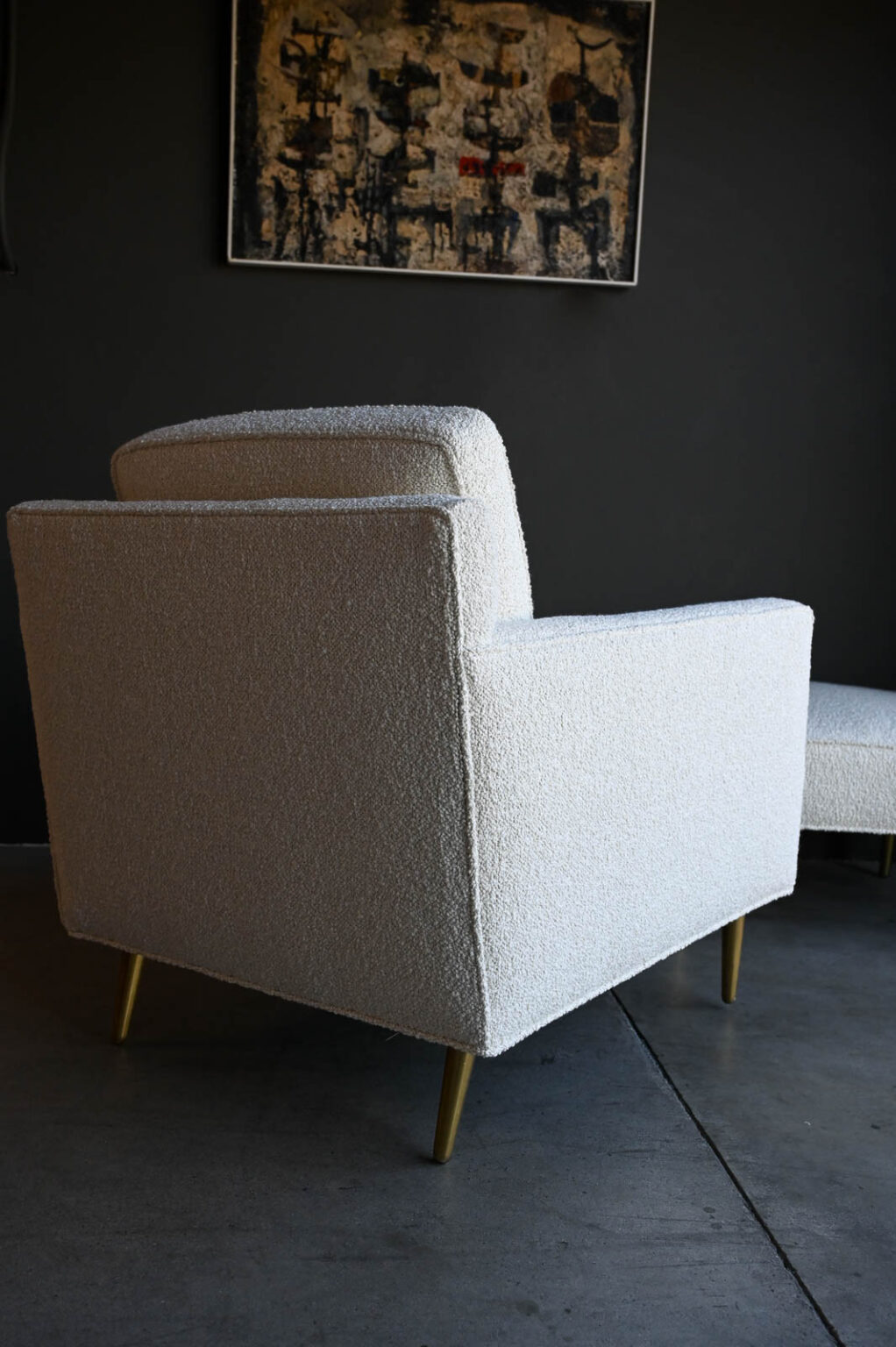 Edward Wormley for Dunbar Lounge Chair and Ottoman 4872A, ca. 1950 ...