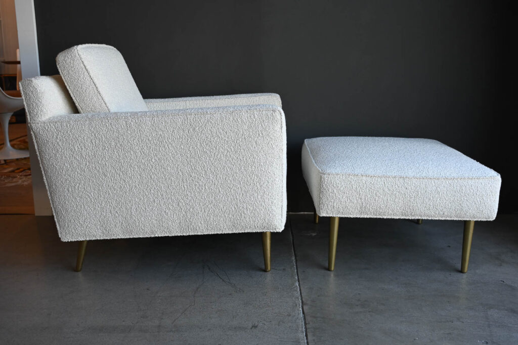Edward Wormley for Dunbar Lounge Chair and Ottoman 4872A, ca. 1950 ...