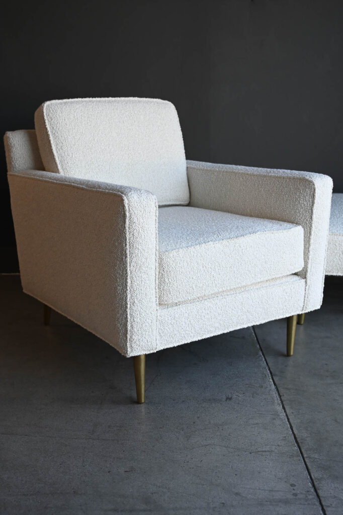 Edward Wormley for Dunbar Lounge Chair and Ottoman 4872A, ca. 1950 ...